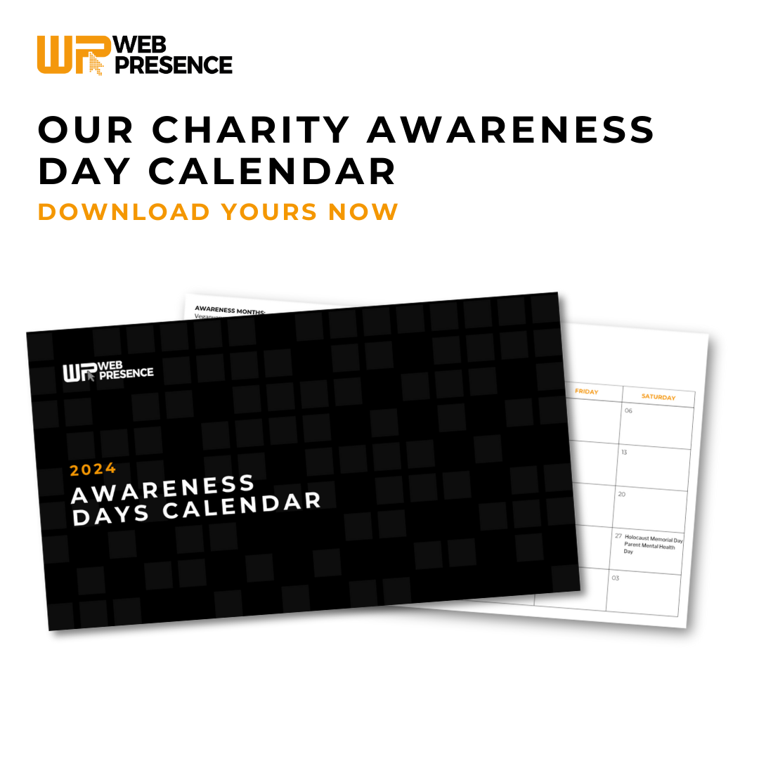Charity Awareness Day Calendar Download